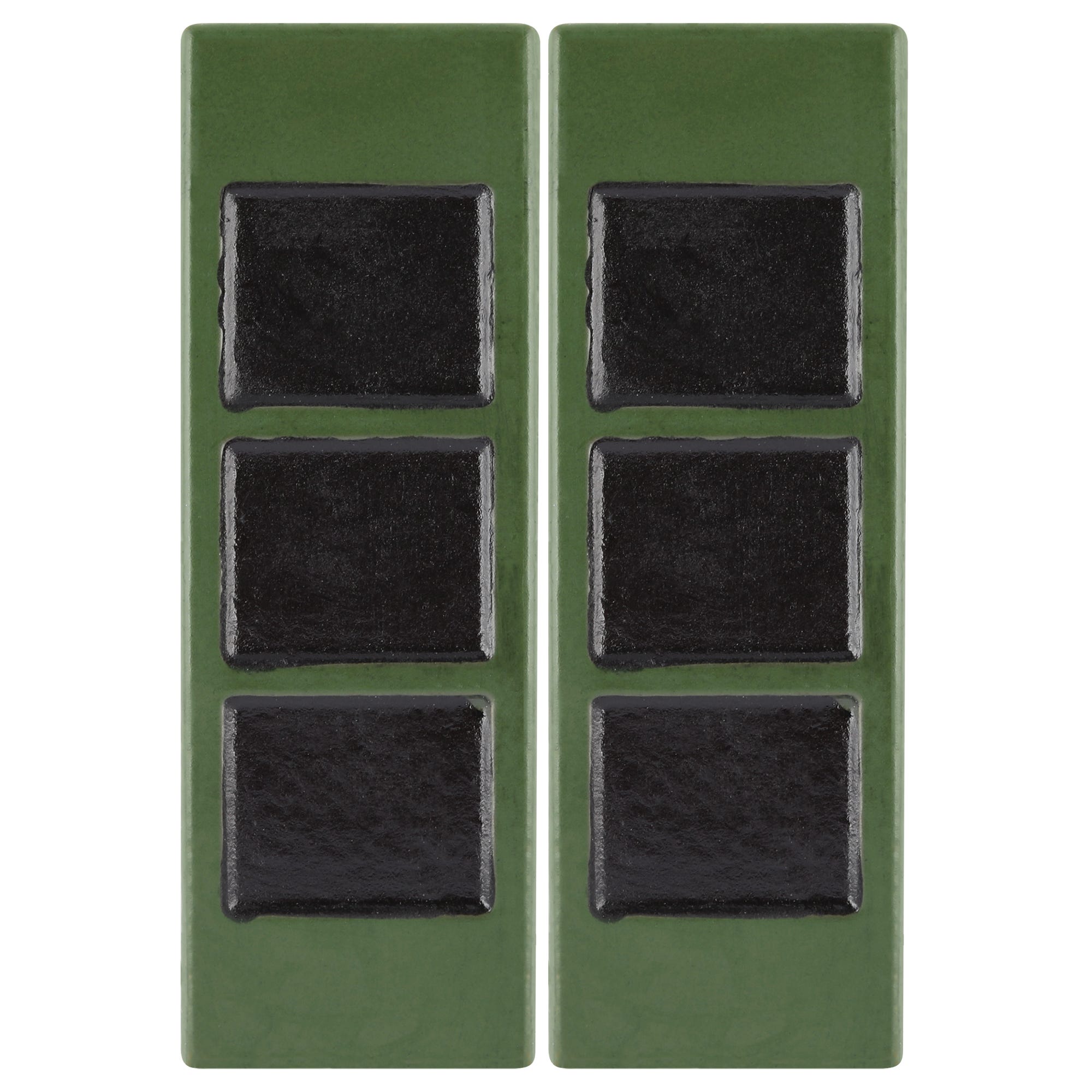 U.S. Army Warrant Officer W03 Subdued Black Metal Rank Pair - Walmart.com