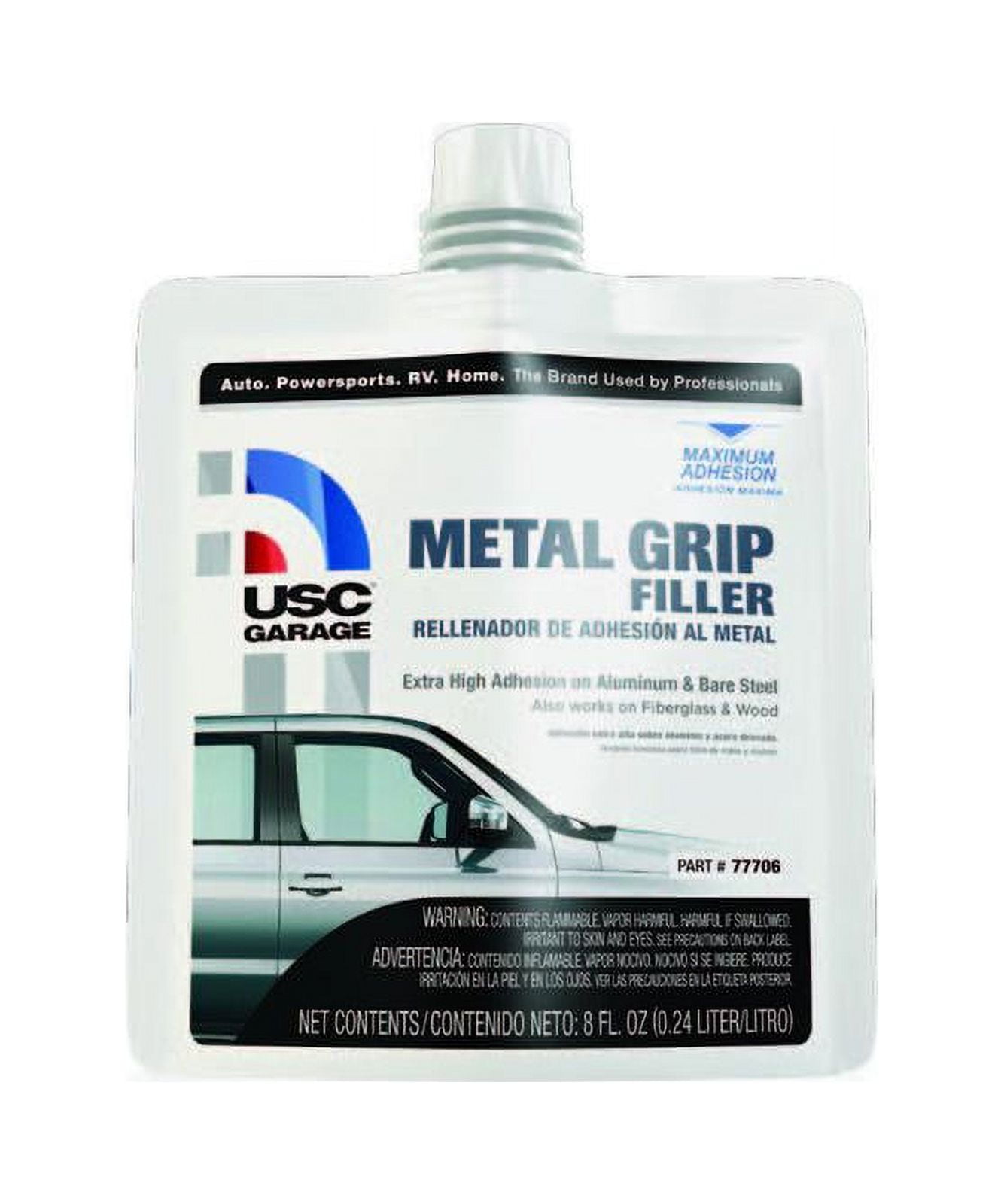 U. S. Chemical & Plastics USC-77706 Maximum Adhesion Metal Grip Filler ...