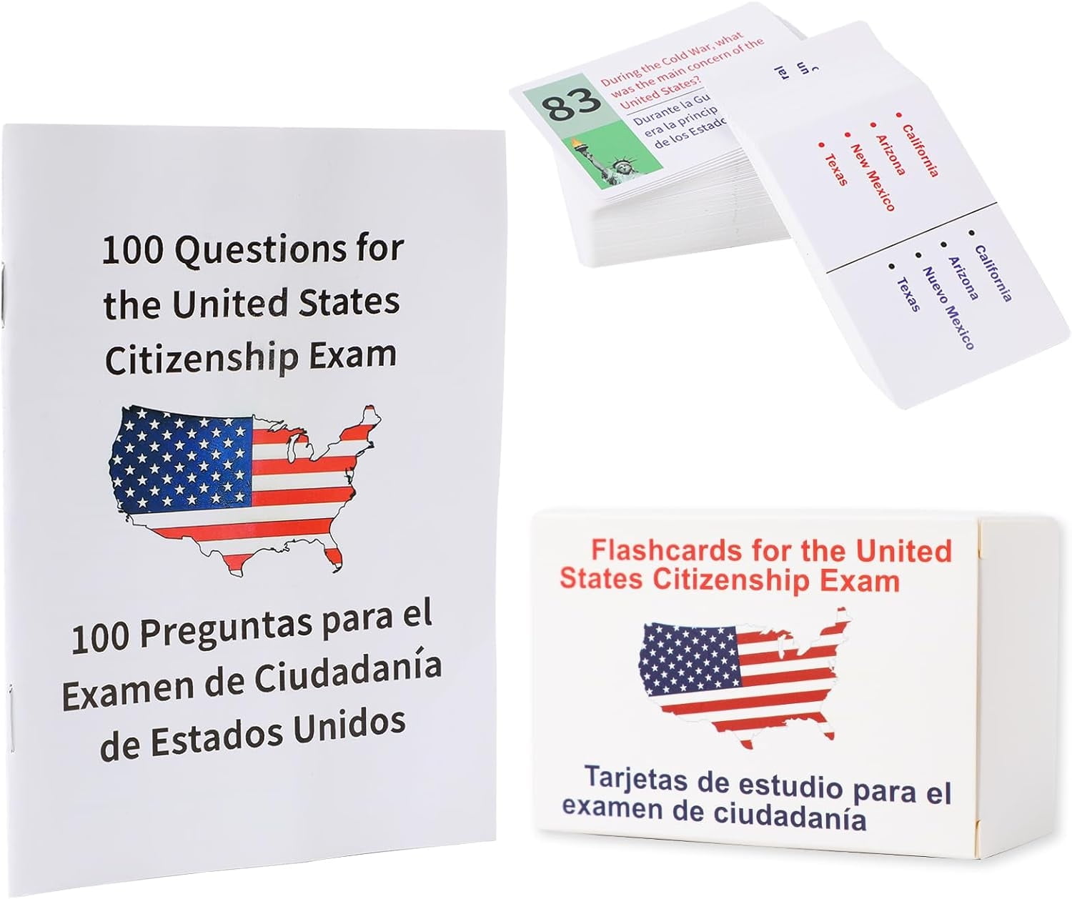 100 Citizenship Questions Us Citizenship Test Study Guide 2025 Tajetas ...
