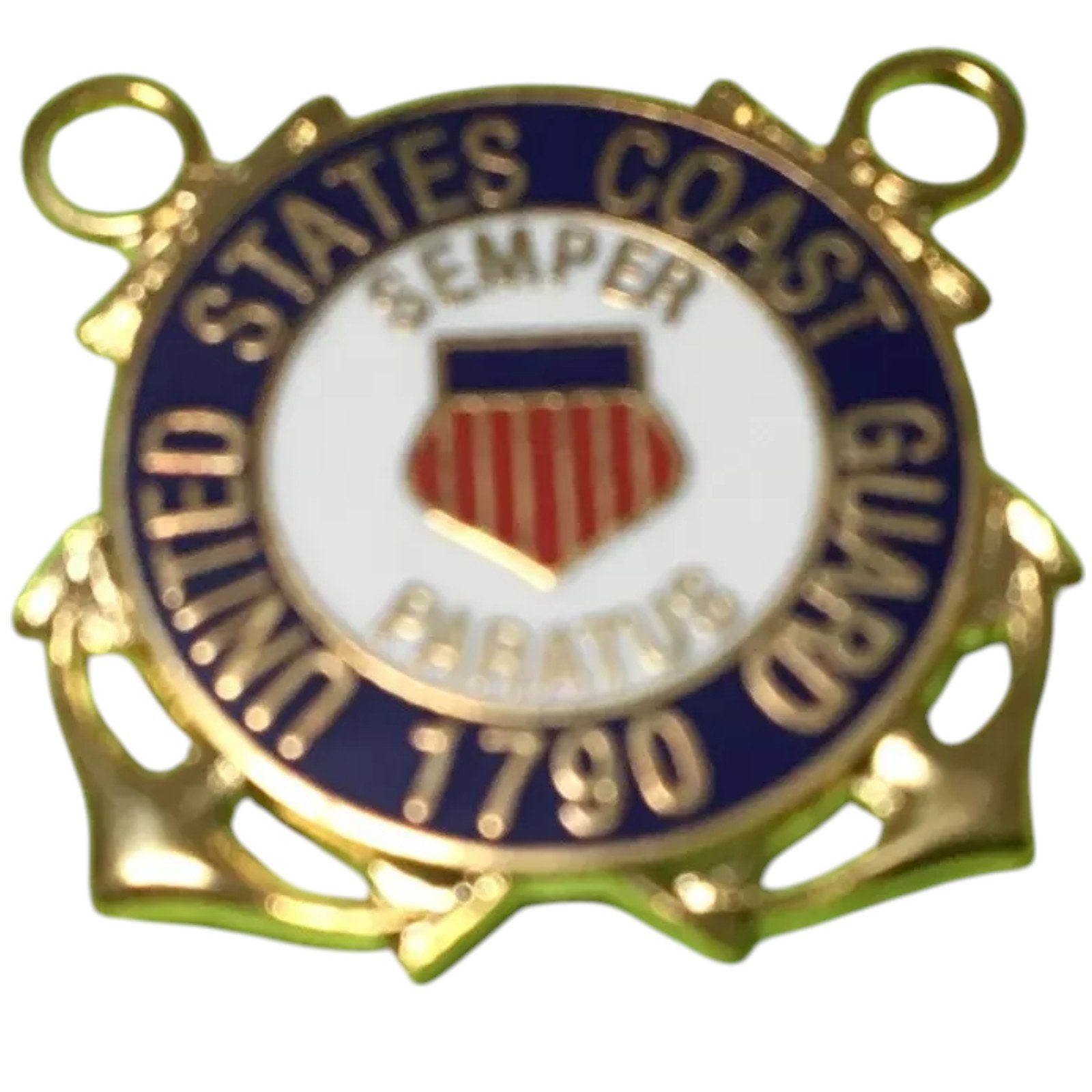 U.S. Coast Guard Tie Tac 1/2" x 1/2" w/ Coast Guard Emblem - Semper ...