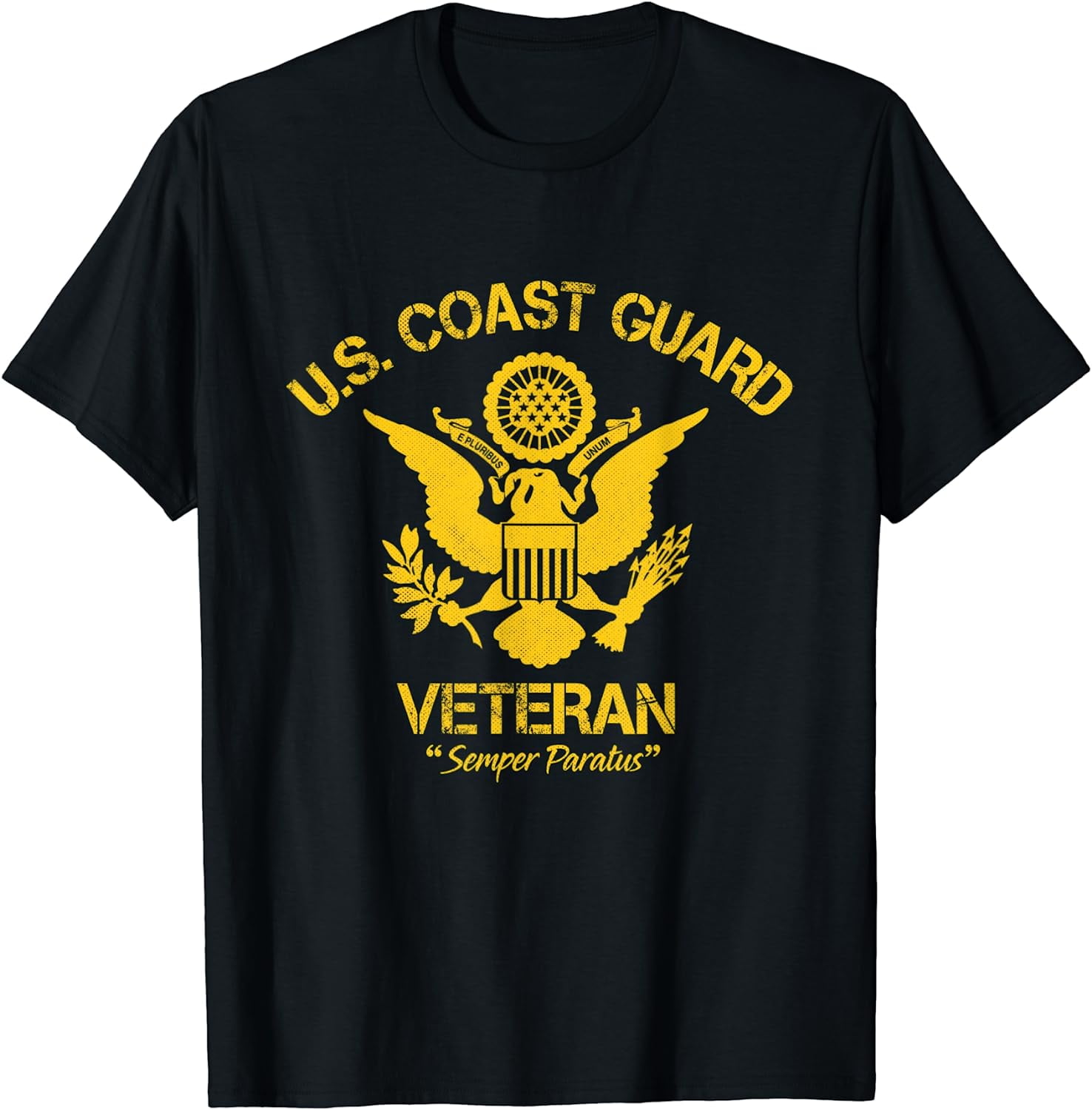 U.S. Coast Guard Veteran Eagle Vintage Veterans Day Mens T-Shirt ...