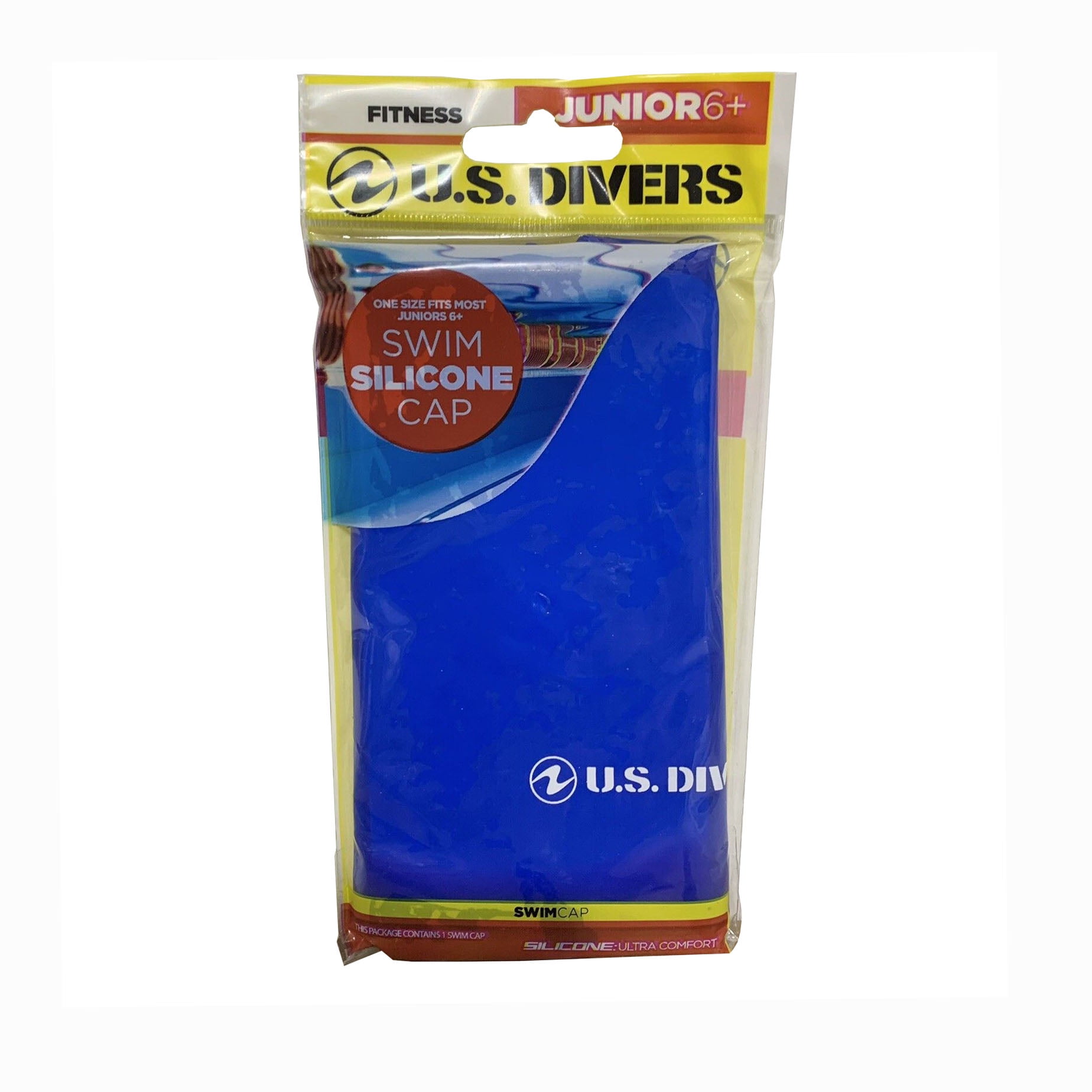 U.S. Divers Silicone Swim Cap for Kids - High-Quality Silicone ...