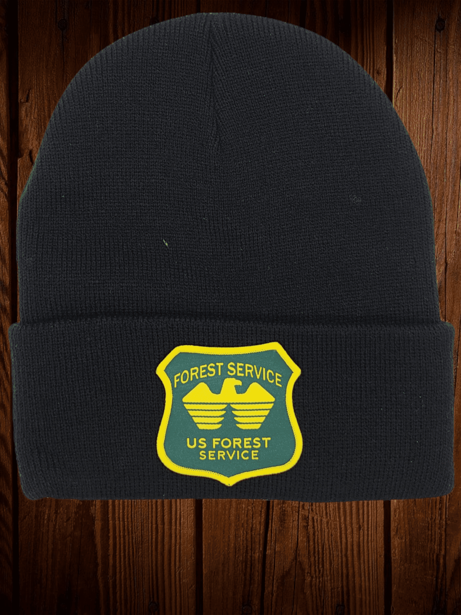 U.S. Forest Service Ranger Beanie Gift for Hotshots - Black - Walmart.com