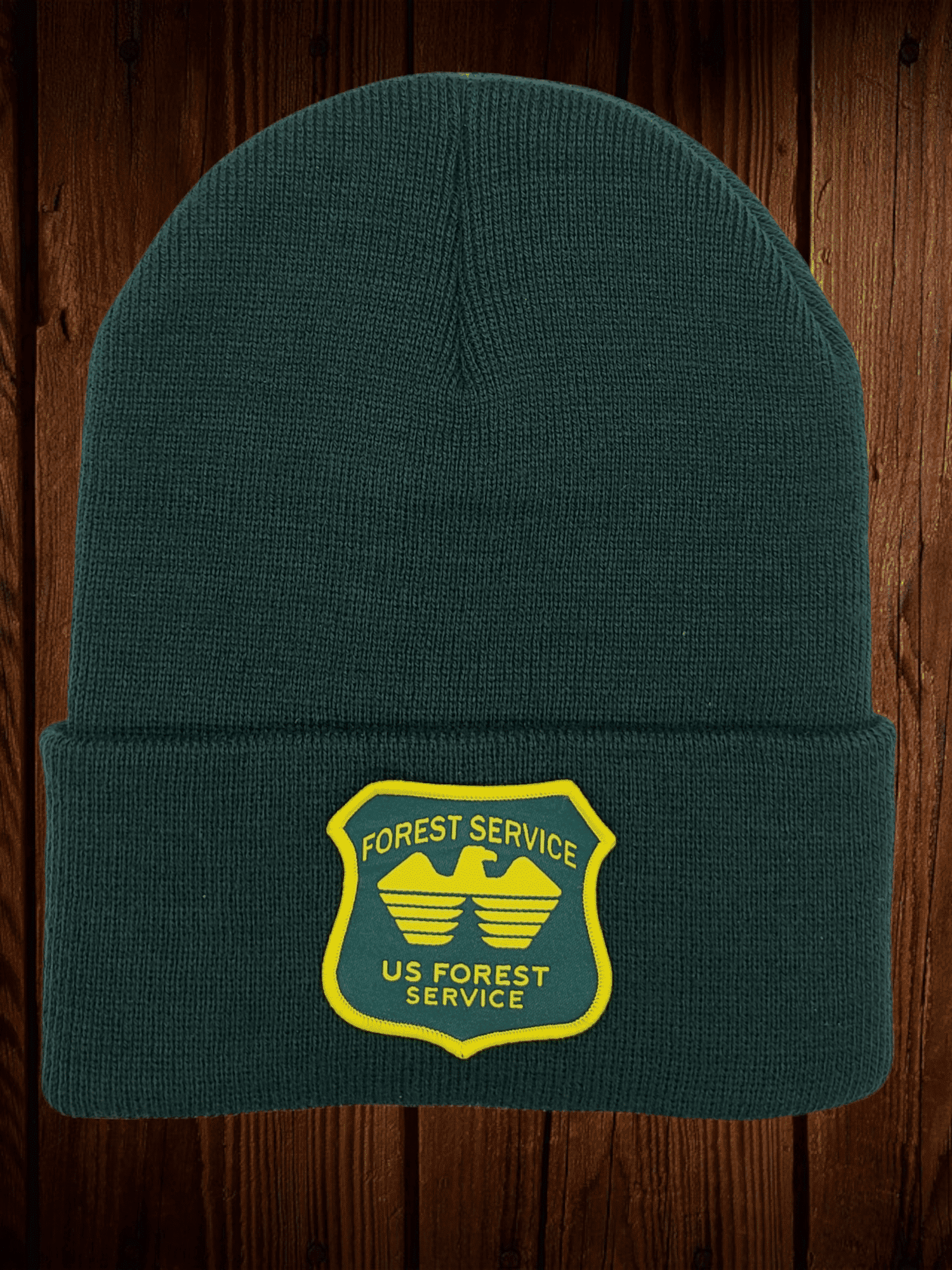 U.S. Forest Service Ranger Beanie Gift for Hotshots - Green - Walmart.com