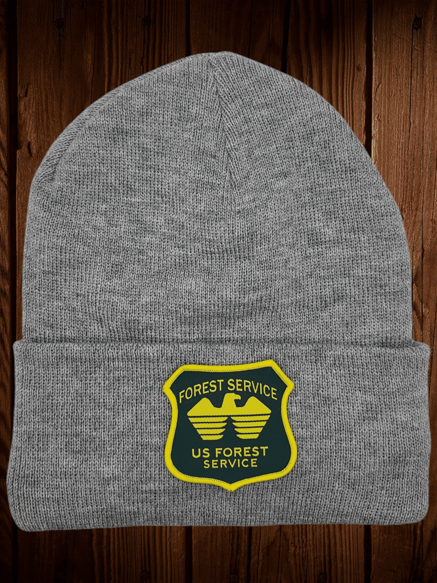 U.S. Forest Service Ranger Beanie Gift for Hotshots - Grey - Walmart.com