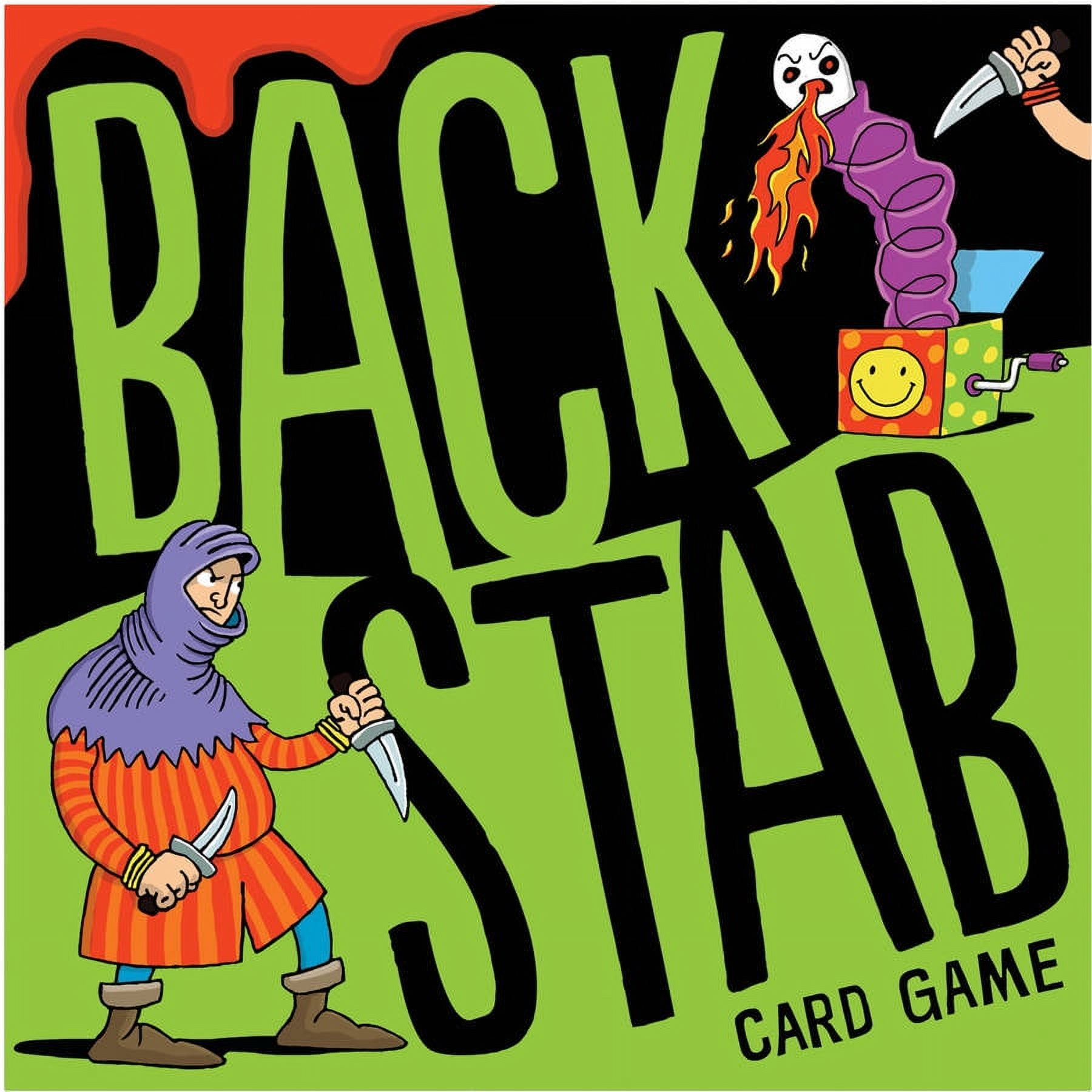 U.S. Games Systems Backstab Card Game - Walmart.com