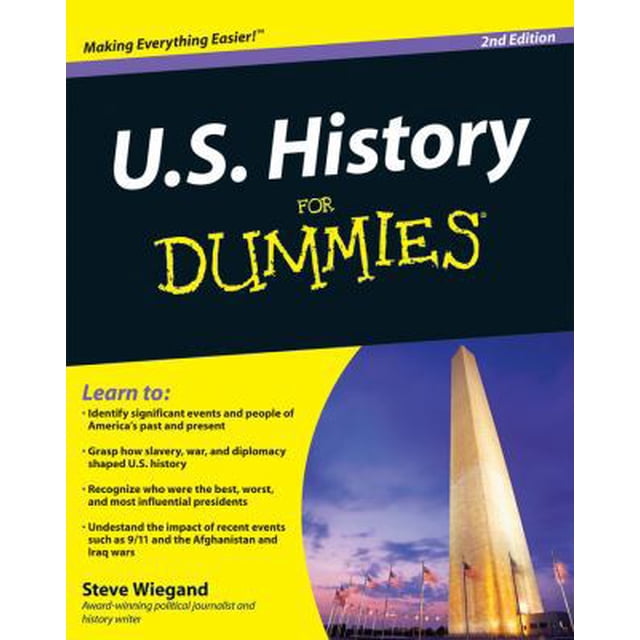 Pre-Owned U.S. History For Dummies (Paperback) 0470436395 9780470436394 ...