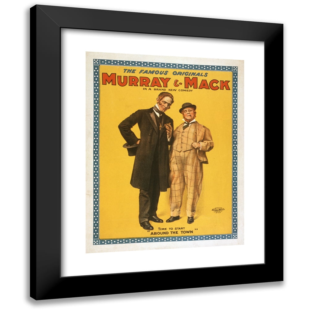 U.S. Lithograph Co. 19x24 Black Modern Framed Museum Art Print Titled ...