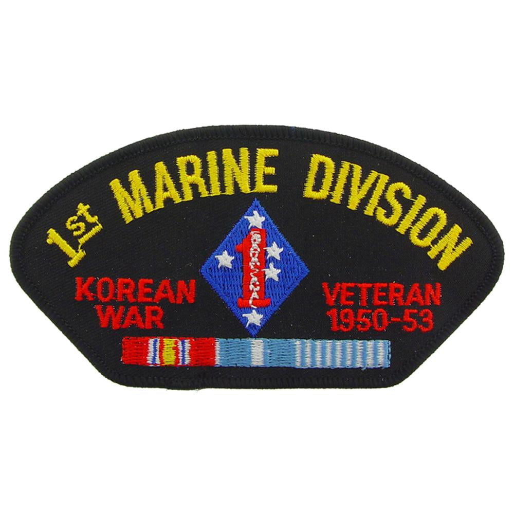 U.S.M.C. 1st Marine Division Korean War Veteran Patch - Walmart.com