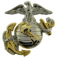 US Marines, USMC Emblem C2 Left Medium - Officially Licensed, Patriotic ...