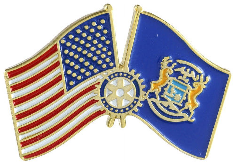 U.S./MICHIGAN ROTARY PIN( Miniature Scale - Walmart.com
