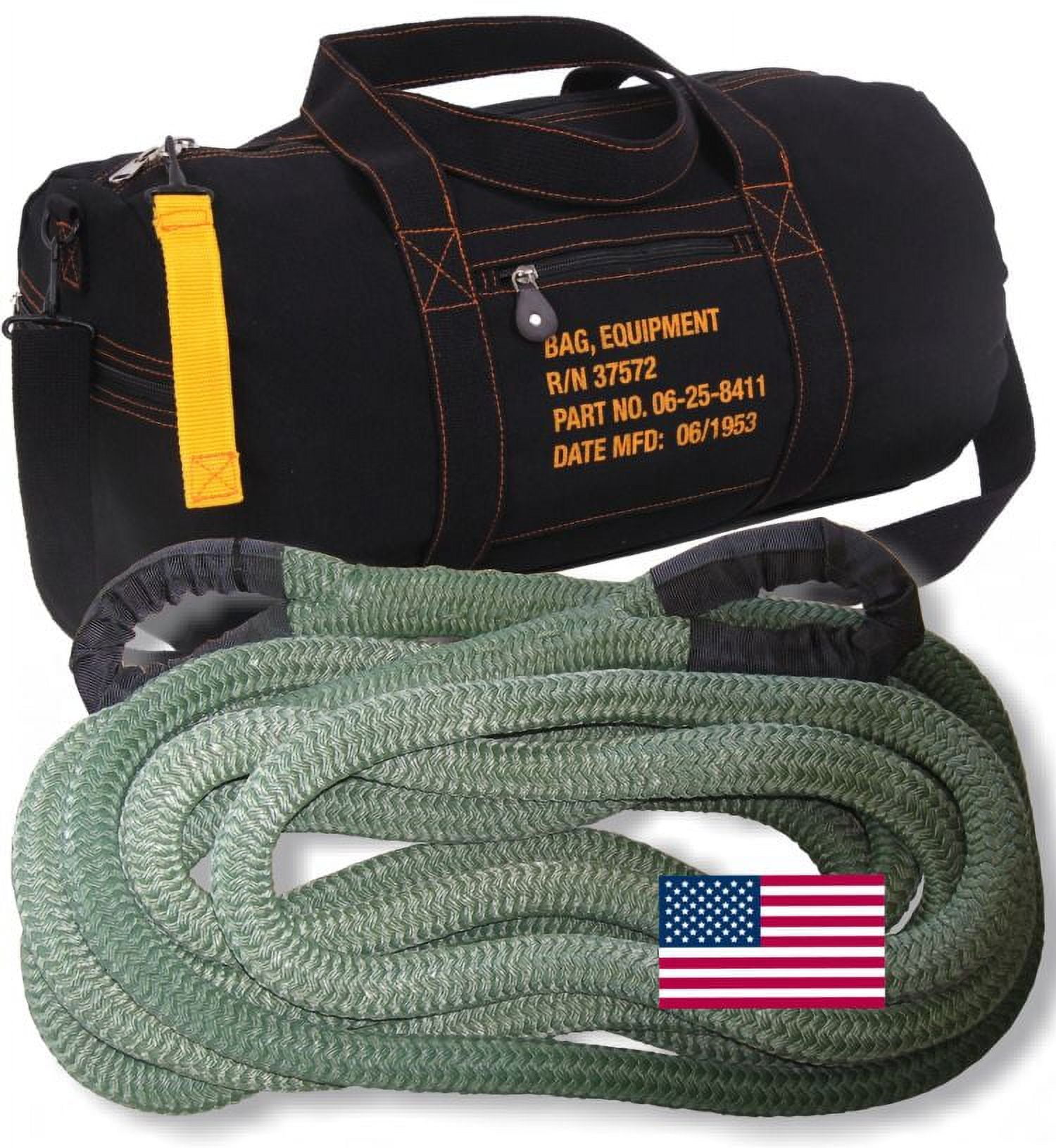 Off Road Recovery Rope Safe-T-Line Kinetic Recovery Rope – 1” X 30ft ...