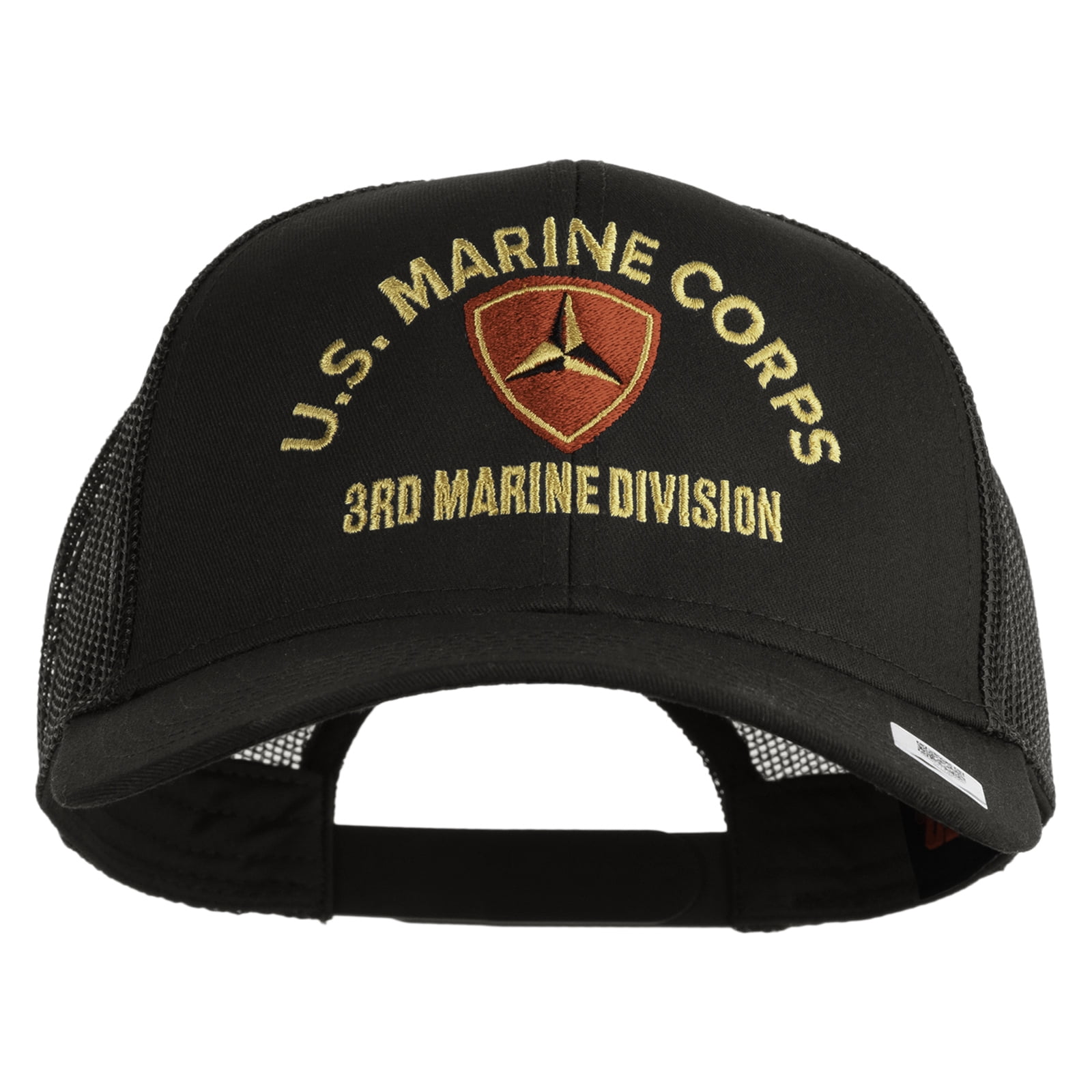 U.S. Marine Corps 3rd Marine Division Embroidered Solid Cotton Twill ...