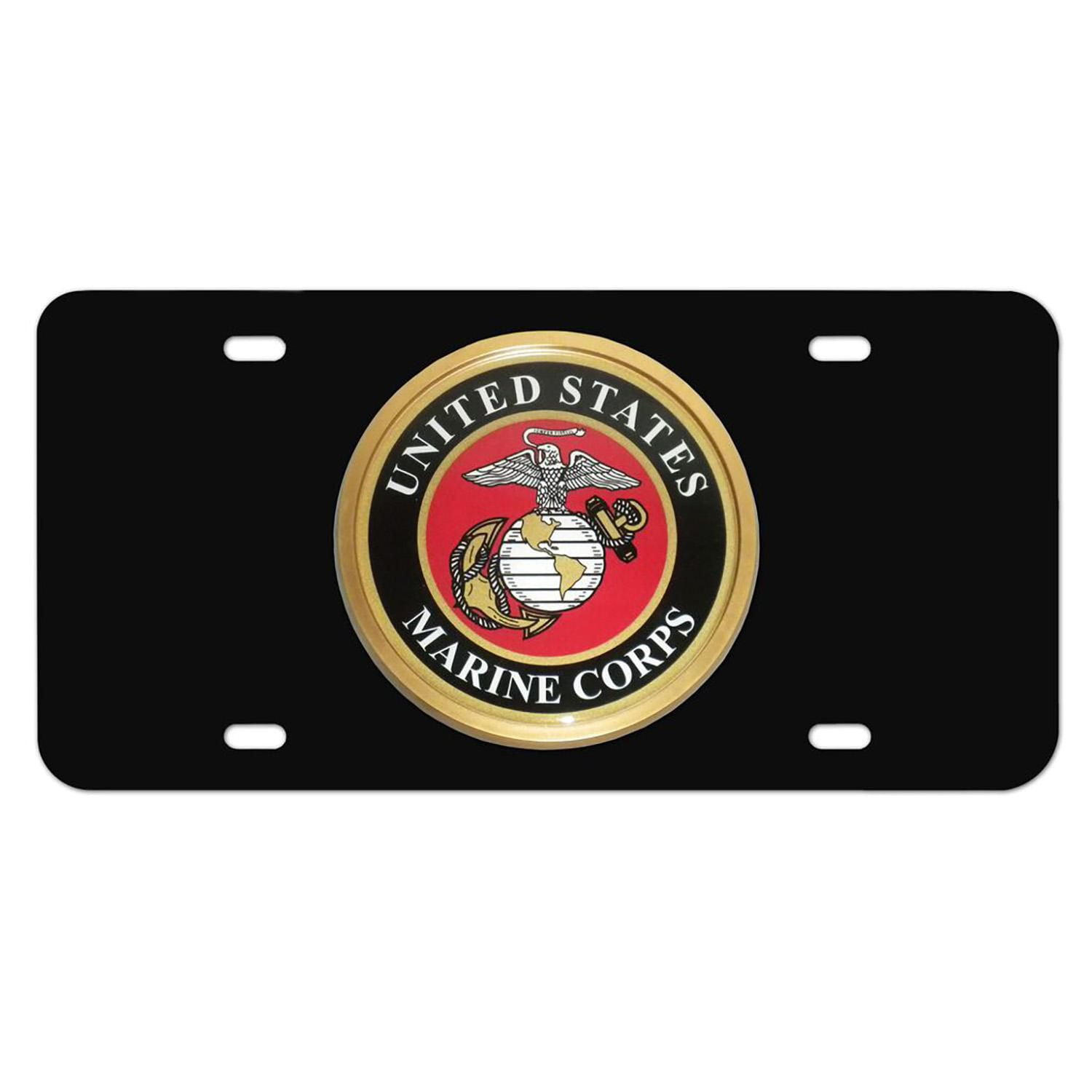 Elektroplate Officially Licensed United States Marine Corps Black All ...