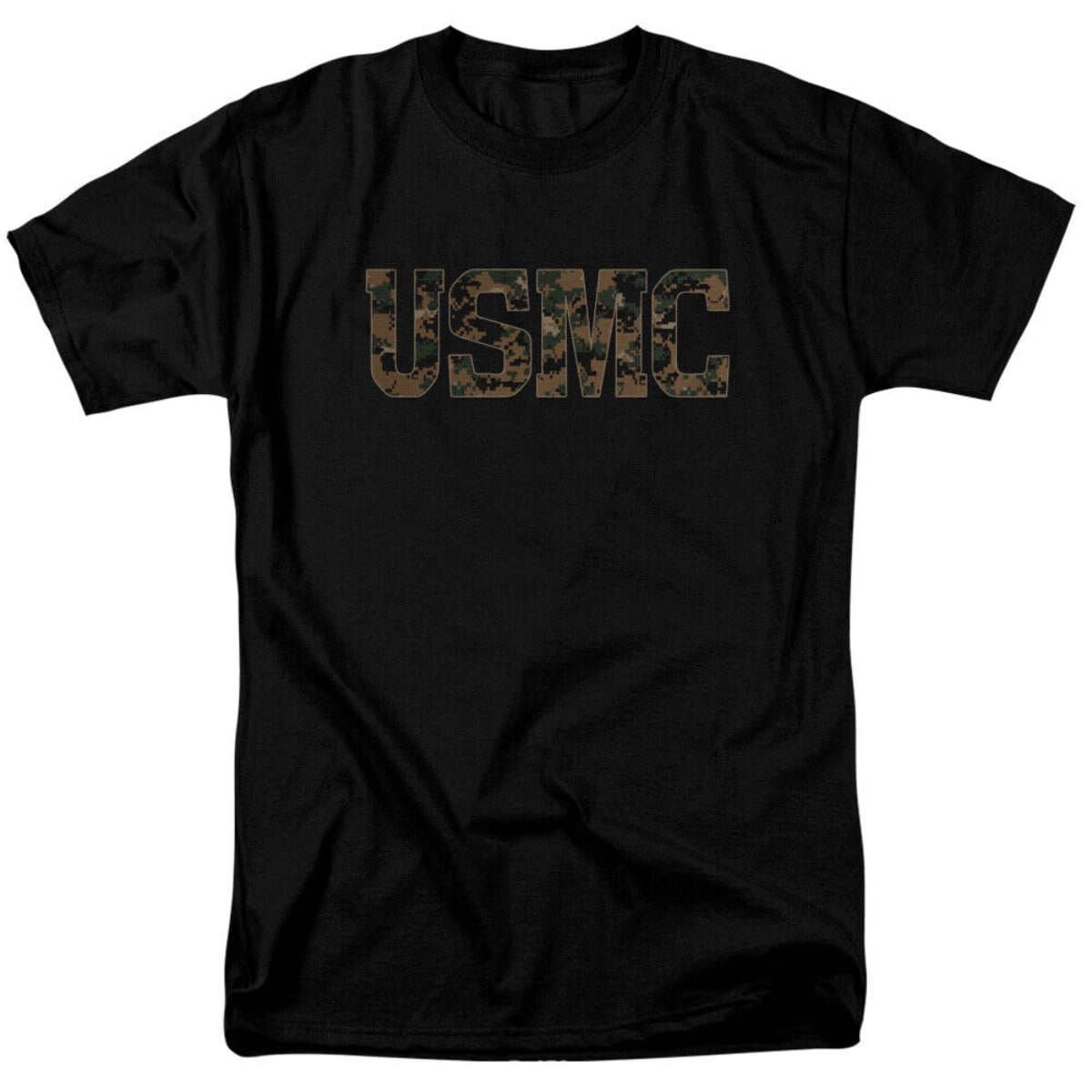 U.S. Marine Corps USMC Camo Fill Licensed Adult T-Shirt - Walmart.com