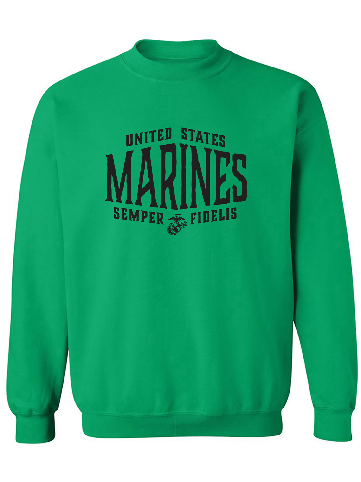 U.S. Marines Semper Fidelis Crewneck Sweatshirt - Walmart.com