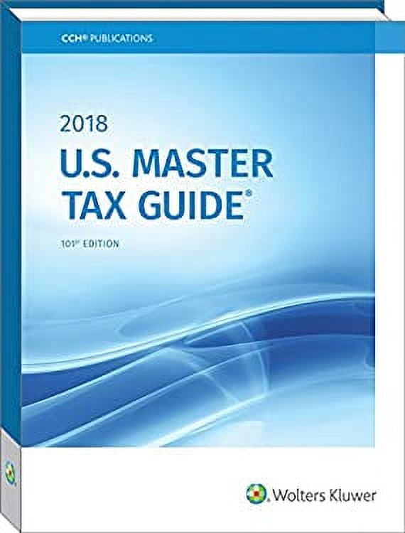 Pre-Owned U. S. Master Tax Guide (2018) 9780808047742 - Walmart.com