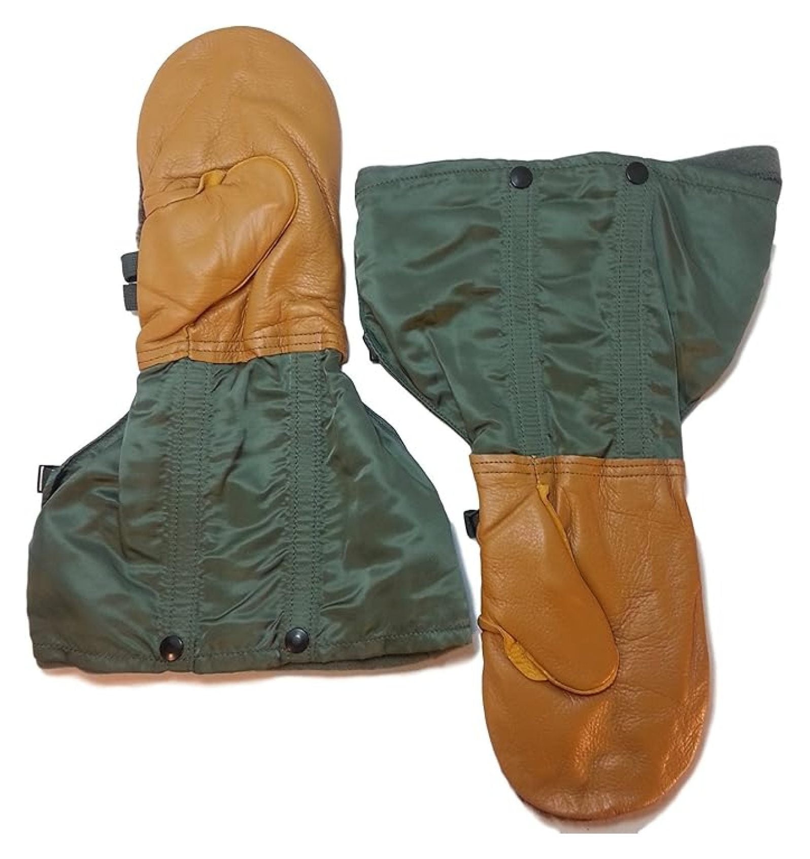 U.S. Military Arctic Mittens - Extreme Cold Weather Gloves, Sage Green ...