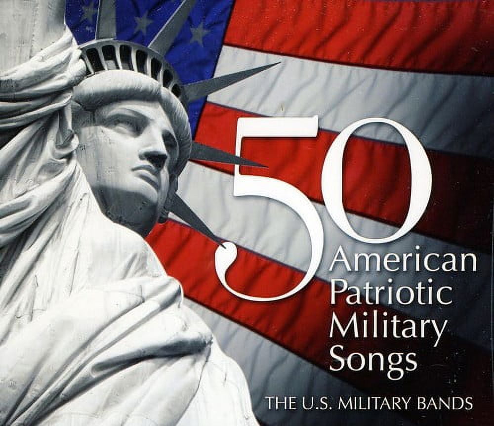 U.S. Military Bands - 50 American Patriotic Military Songs - Music ...