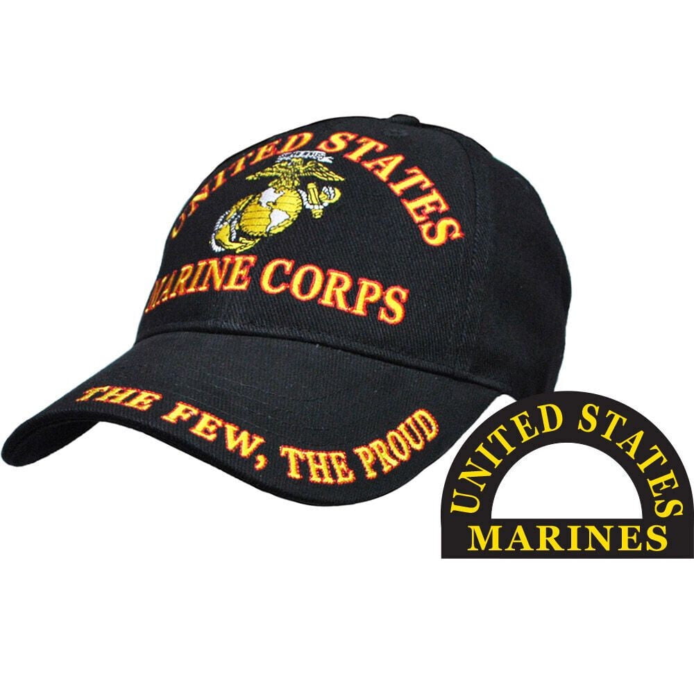 U.S Military Marine Corps the few the proud USMC Licensed Baseball Hat ...