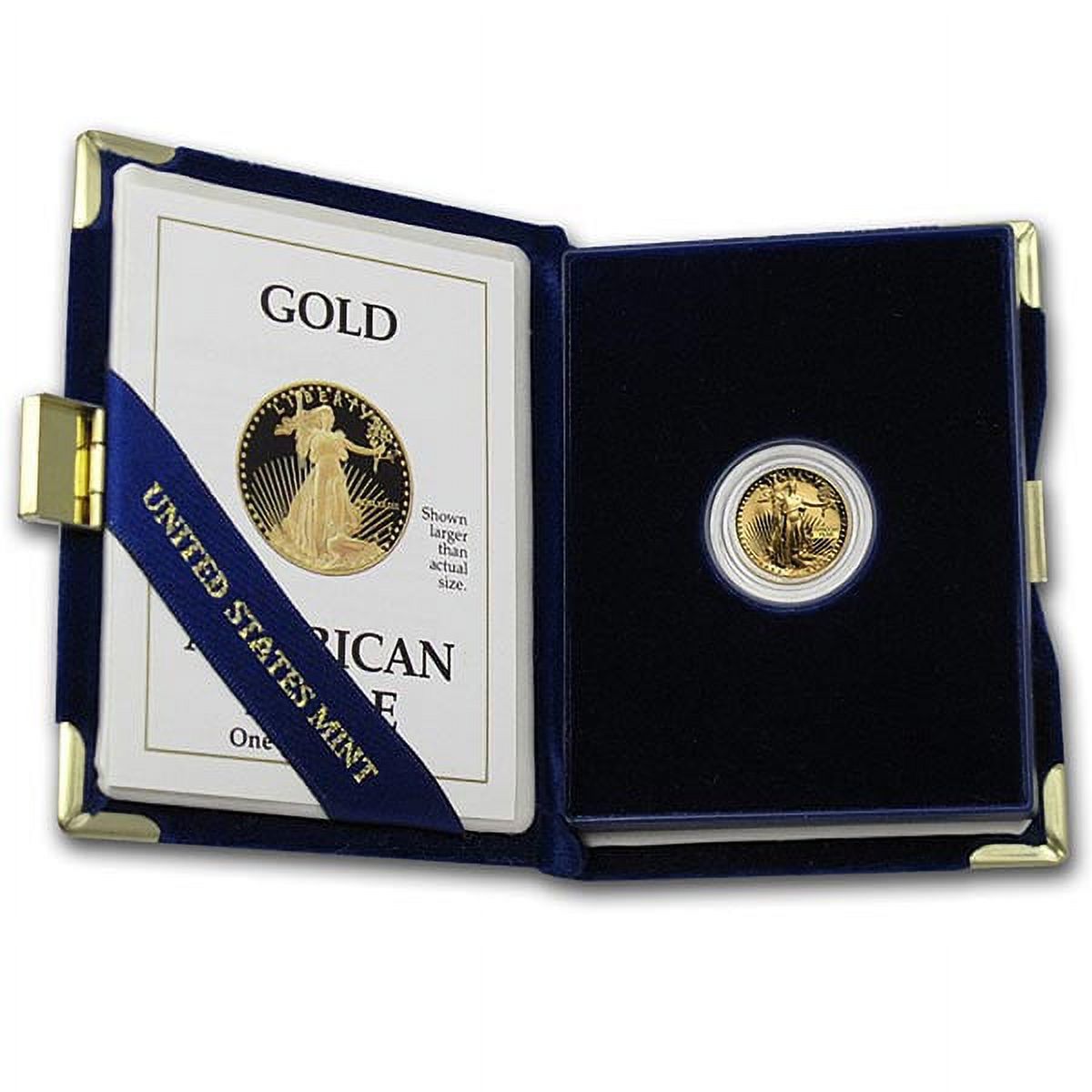 U.S. Mint, 1/10 Oz Proof Gold Eagle Coins, Bullion - Walmart.com