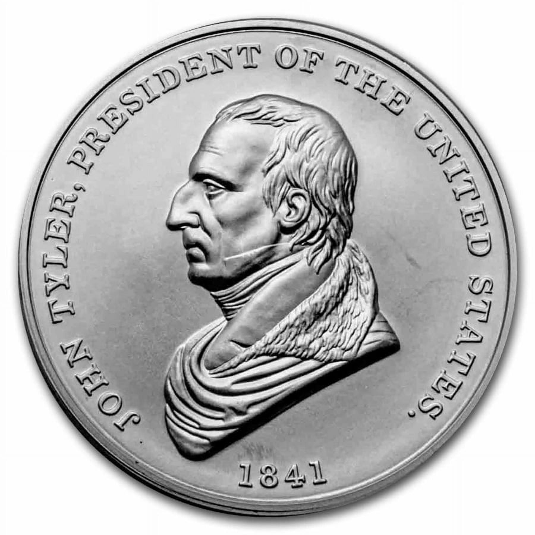 U.S. Mint Silver John Tyler Presidential Medal - Walmart.com