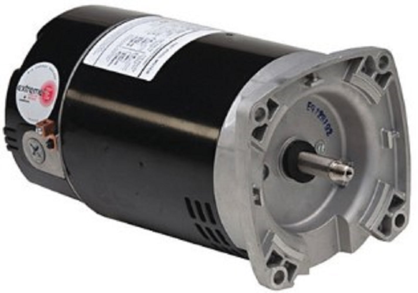 U.S. Motors Emerson 56Y Square Flange 3-Phase 3/4HP Full-Rated Pool and ...