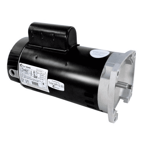 U.S. Motors Emerson EB2984 Square Flange Dual Speed 2HP Full Rated 56Y ...