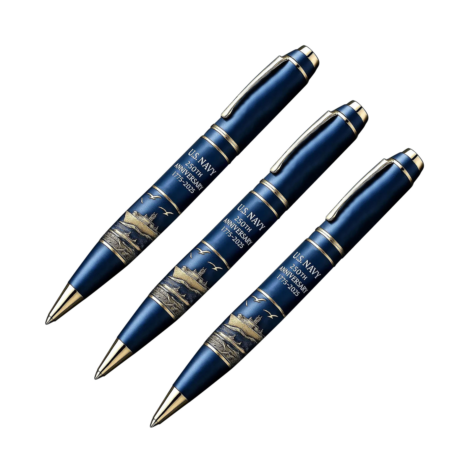 U.S.NAVY 250th Anniversary Commemorative Pen, US Navy 1775-2025 ...