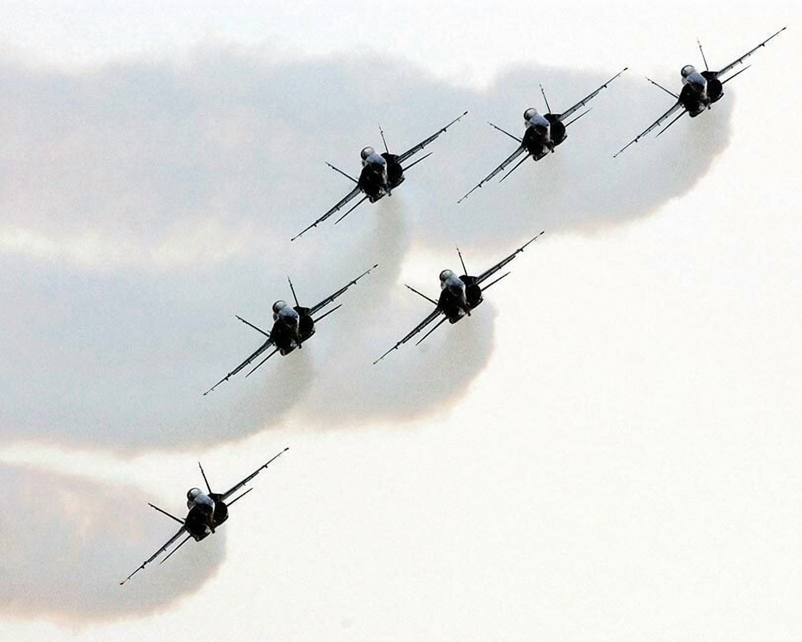 U.S. Navy Blue Angels Demonstration Team - 20x30 Inch Laminated ...