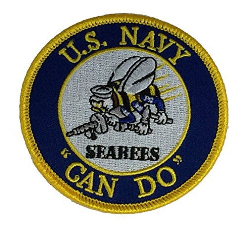 U.S. NAVY SEABEES CAN DO Patch - Color - Veteran Owned Business ...
