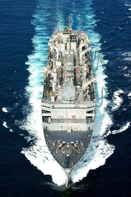 U.S. NAVY USNS Arctic Fast Combat Support Ship - 20x30 Inch Glossy ...