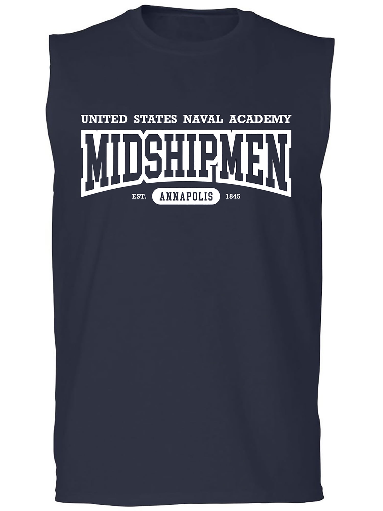 U.S. Naval Academy Midshipmen Adult Sleeveless Tee - Walmart.com