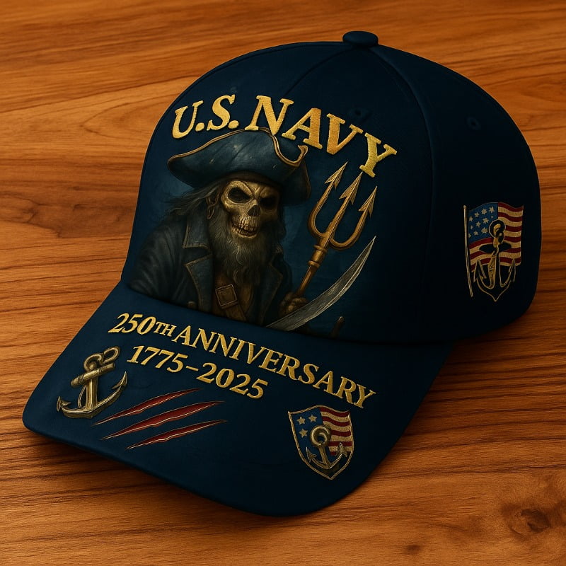U.S. Navy 250th Anniversary Cap 1775-2025 - Walmart.com