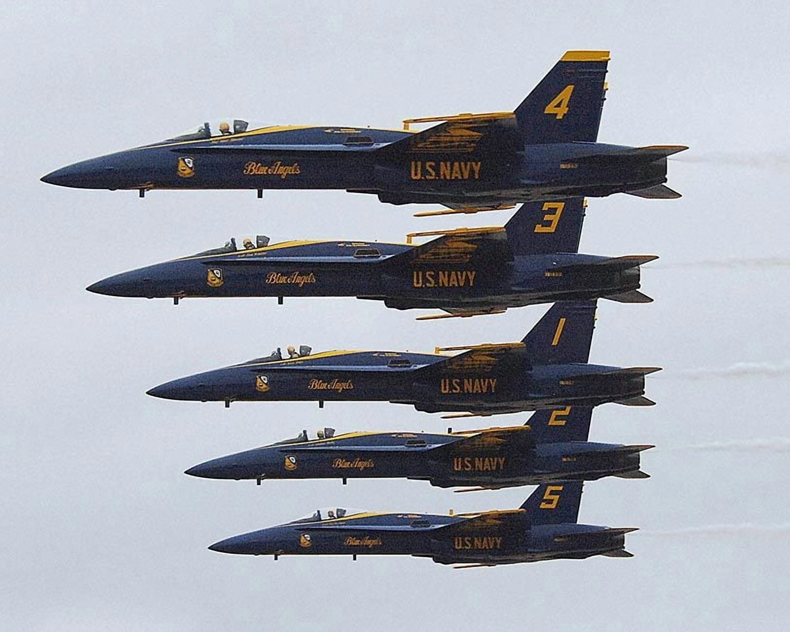 U.S. Navy Blue Angels at Miramar Air Show - 20x30 Inch Laminated ...
