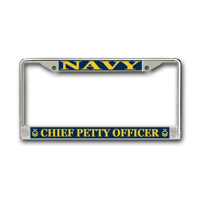 U.S. Navy Chief Petty Officer License Plate Frame - Walmart.com