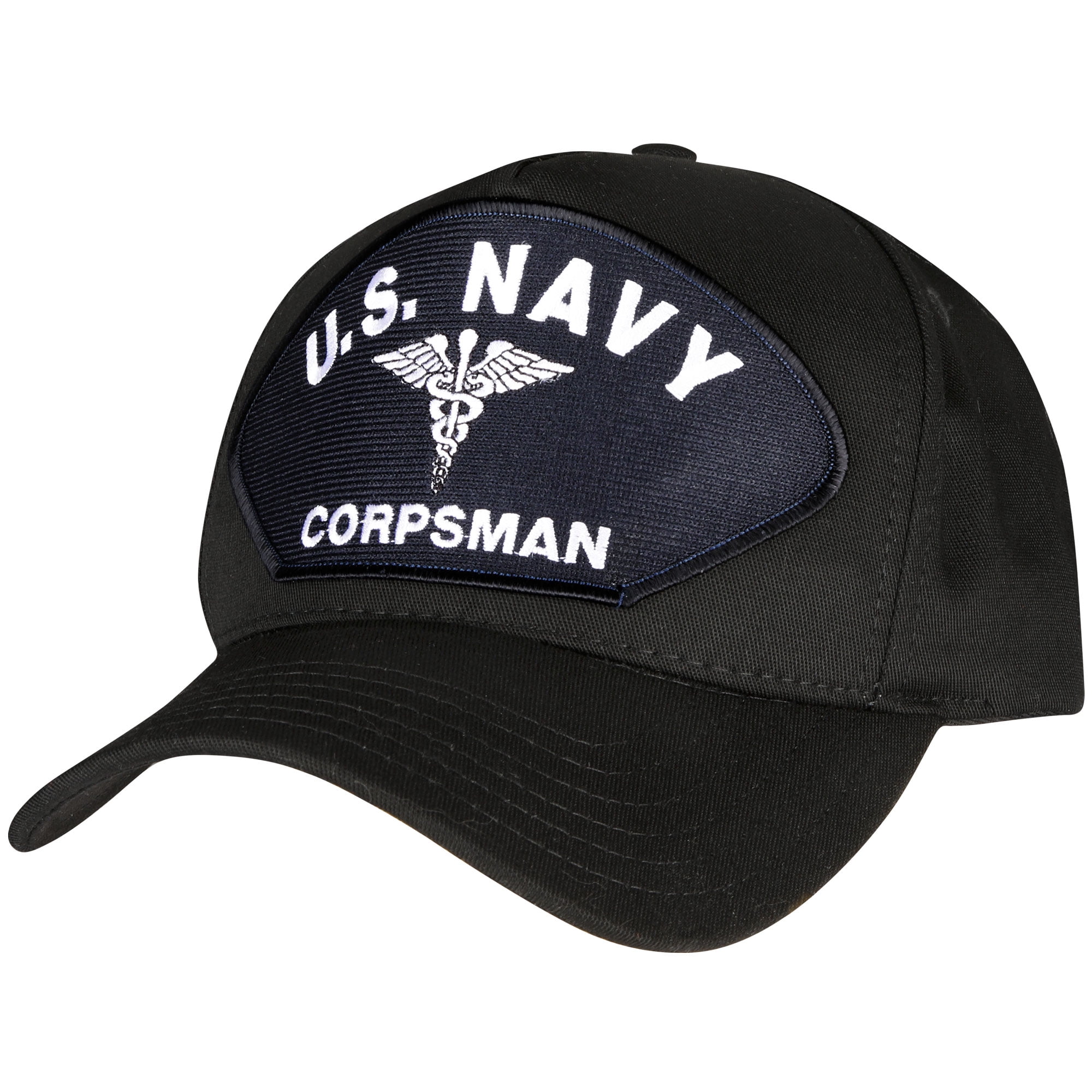 U.S. Navy Corpsman Patch Black Hat USA Made - Walmart.com
