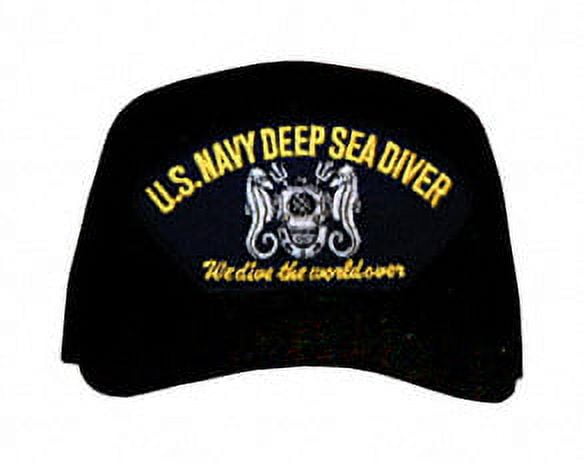 U.S. Navy Deep Sea Diver with Helmet Ball Cap - Walmart.com