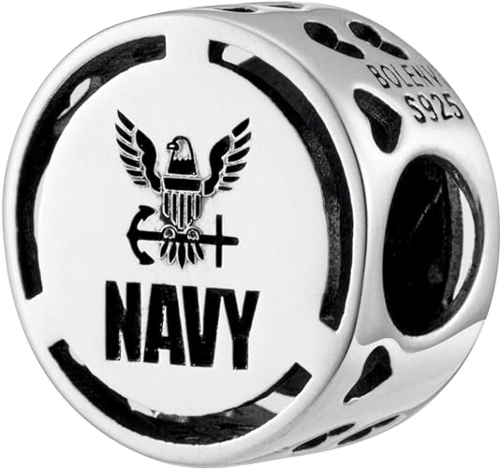U.S. Navy Eagle Bead Charm - Walmart.com