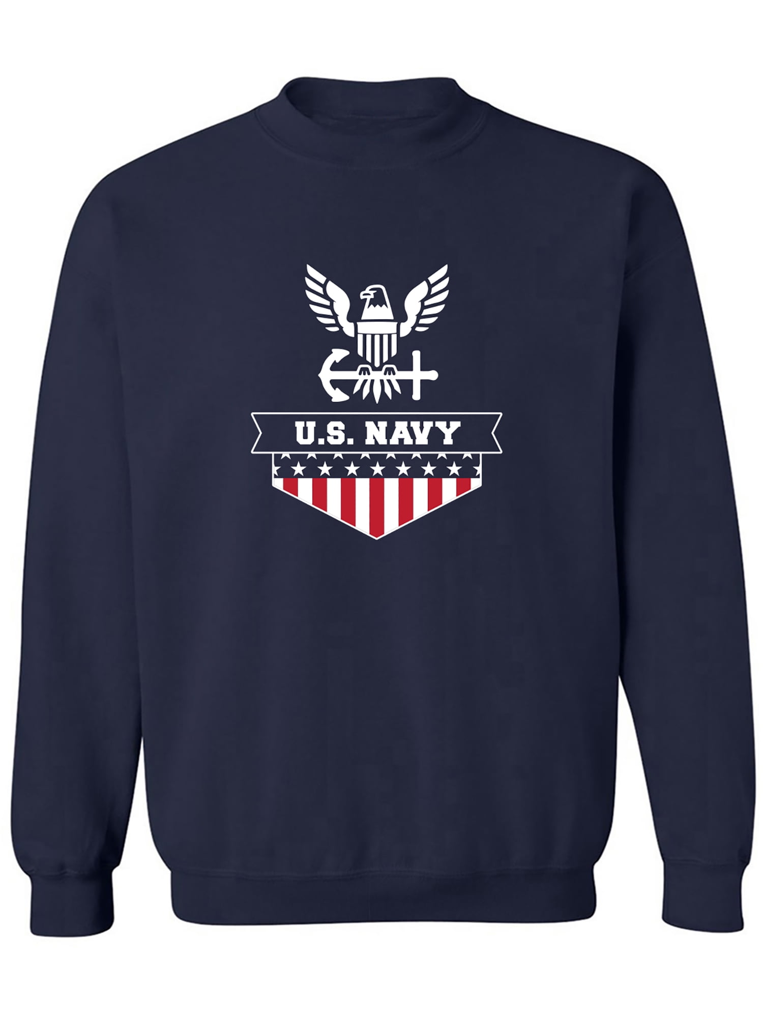U.S. Navy Flag Crewneck Sweatshirt - Walmart.com