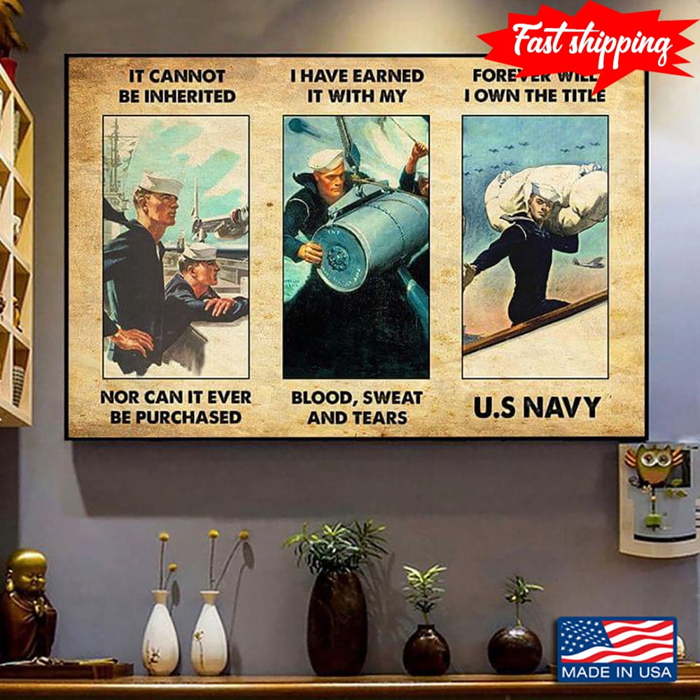 U.S Navy It Cannot Be Inherited Nor Can It Ever Be Purchased I Have ...