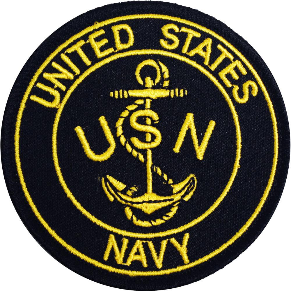 U.S. Navy Logo Patch 3 1/4" - Walmart.com