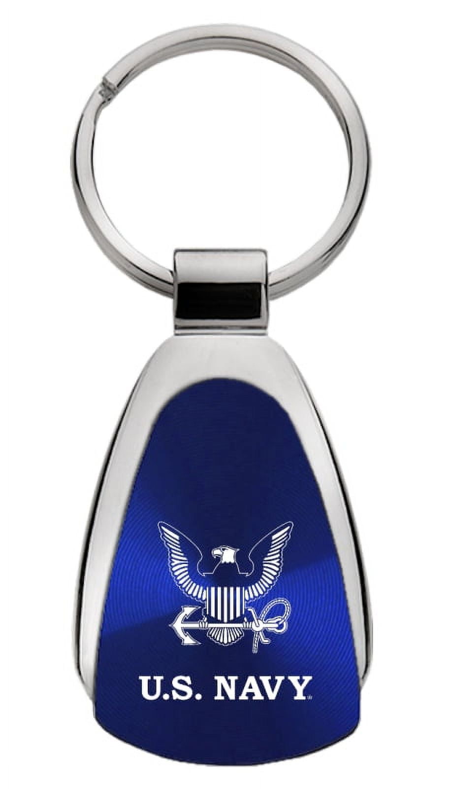 U.S. Navy Logo Teardrop Key Chain (Blue) - Walmart.com