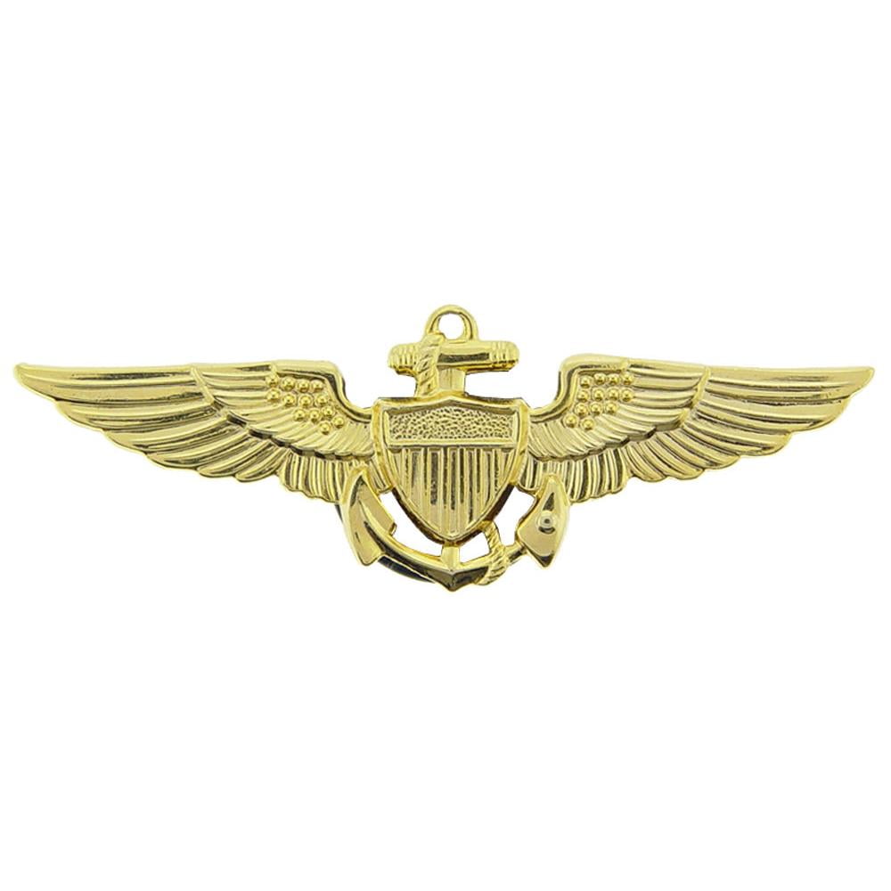 Eagle Emblems P16069 Wing Pin - USN & USMC, Aviator - Large - 2.75 in ...