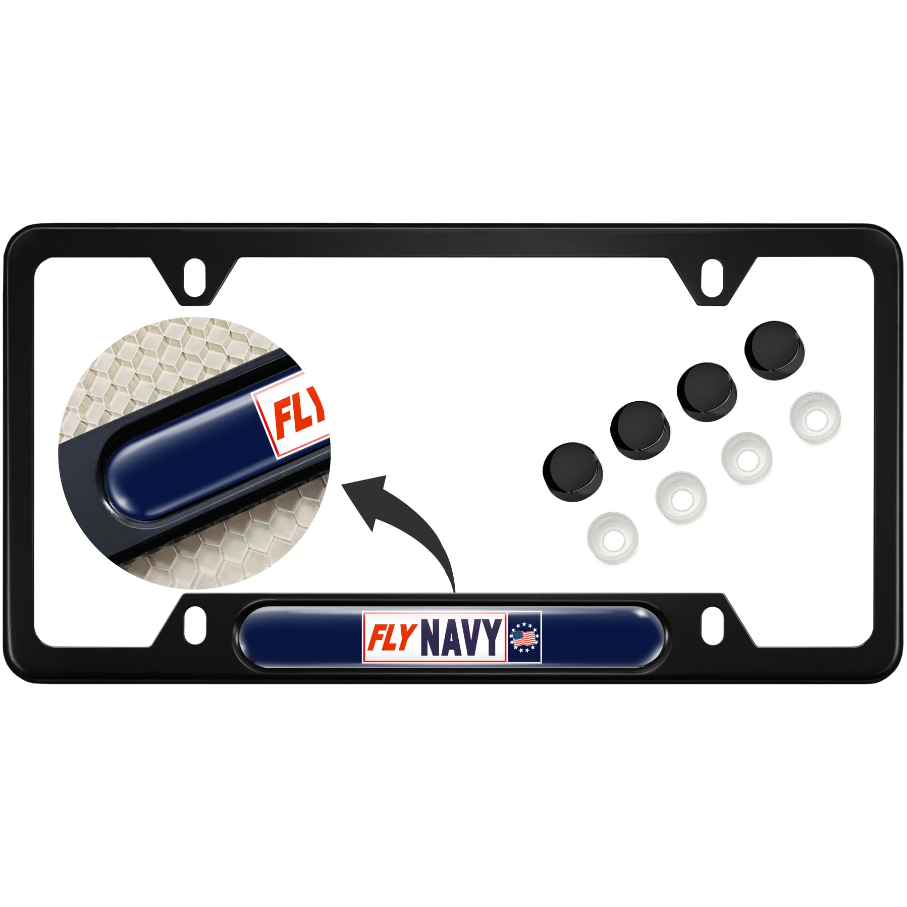 [U.S. Navy Officially Licensed Product] - USA Patriotic Anodized ...