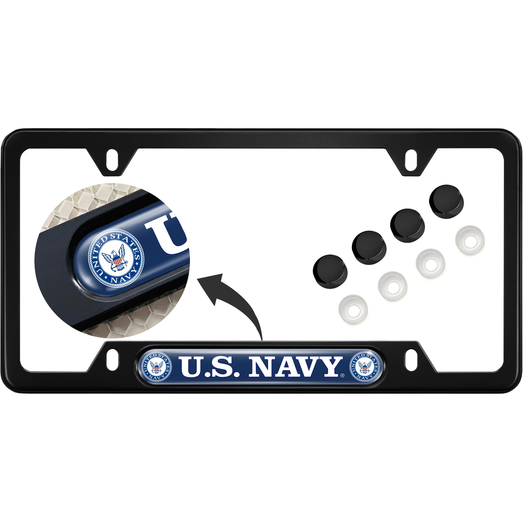 [U.S. Navy Officially Licensed Product] - USA Patriotic Anodized ...