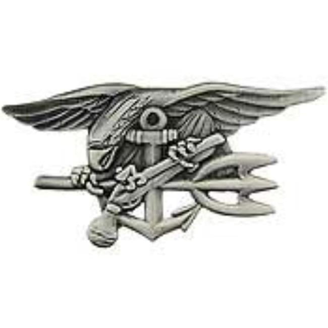 Eagle Emblems P19165 Pin - USN, Seal Team, Tri - Pewter - 1.5 in ...