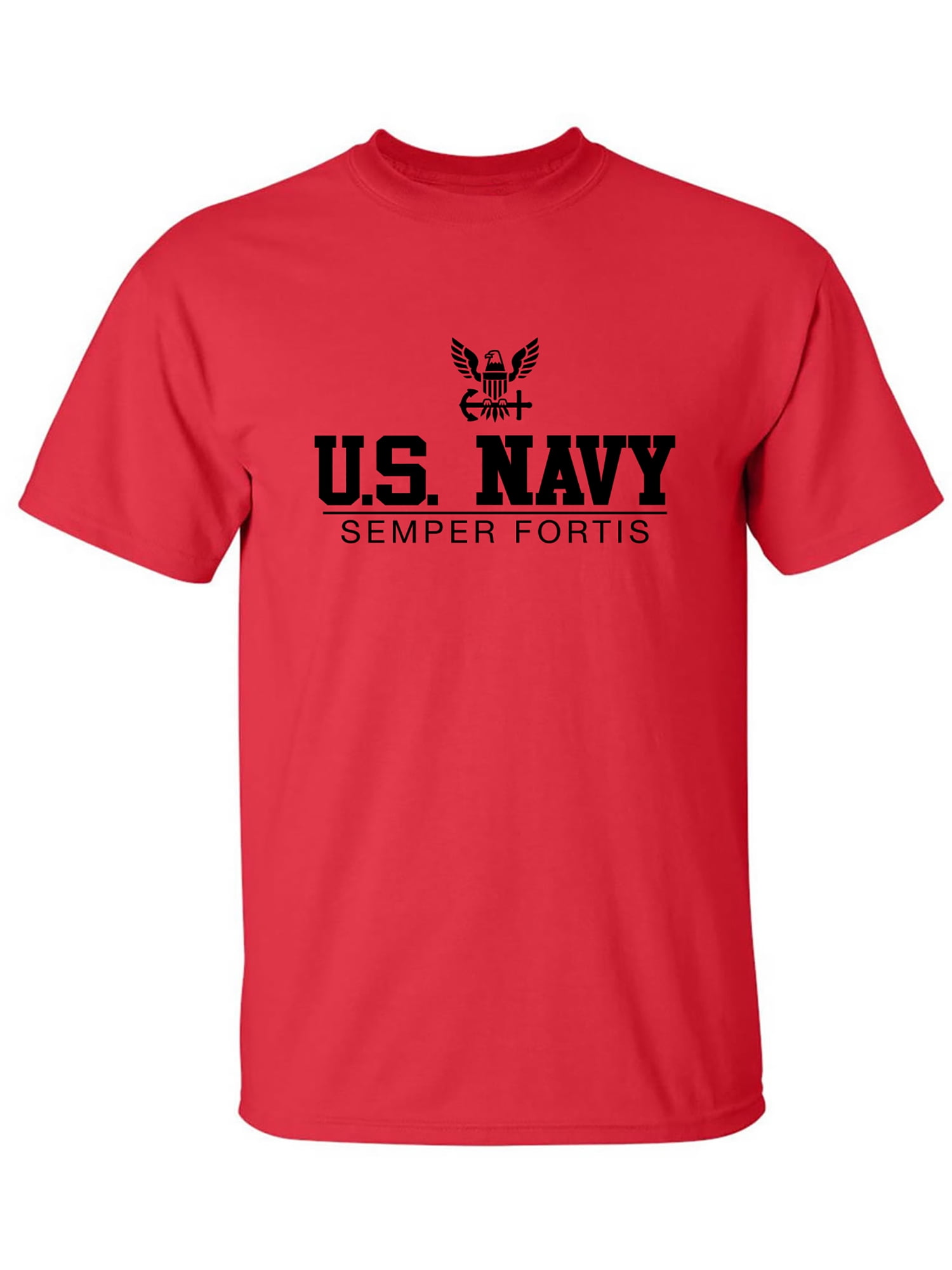 U.S. Navy Semper Fortis Adult Short Sleeve T-shirt - Walmart.com