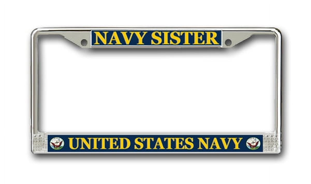U.S. Navy Sister License Plate Frame - Walmart.com