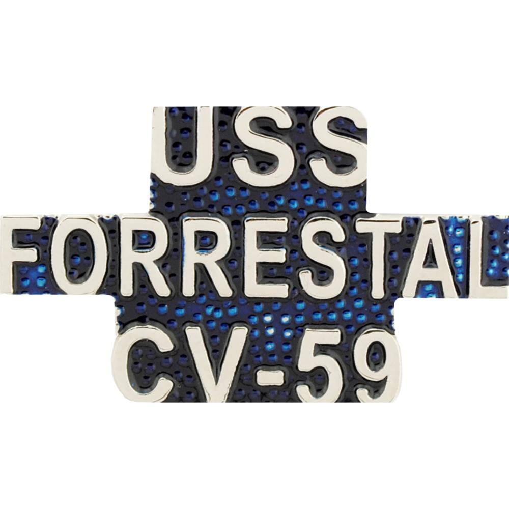 Eagle Emblems P14934 Pin - USS, Forrestal - Script - 1 in. - Walmart.com